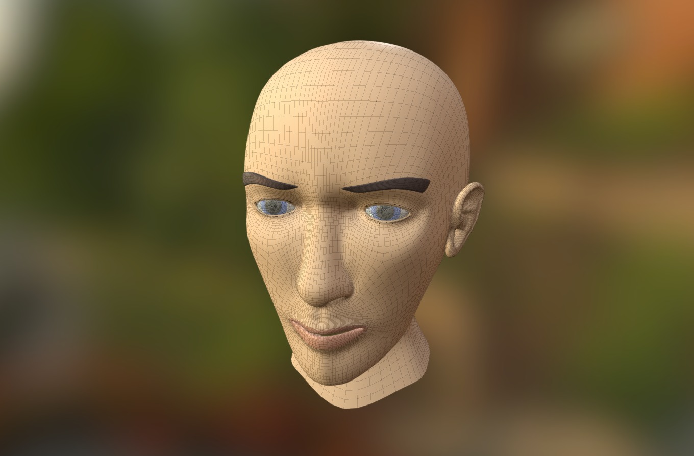 Human Head - 3D model by Pjager [8ec4d81] - Sketchfab