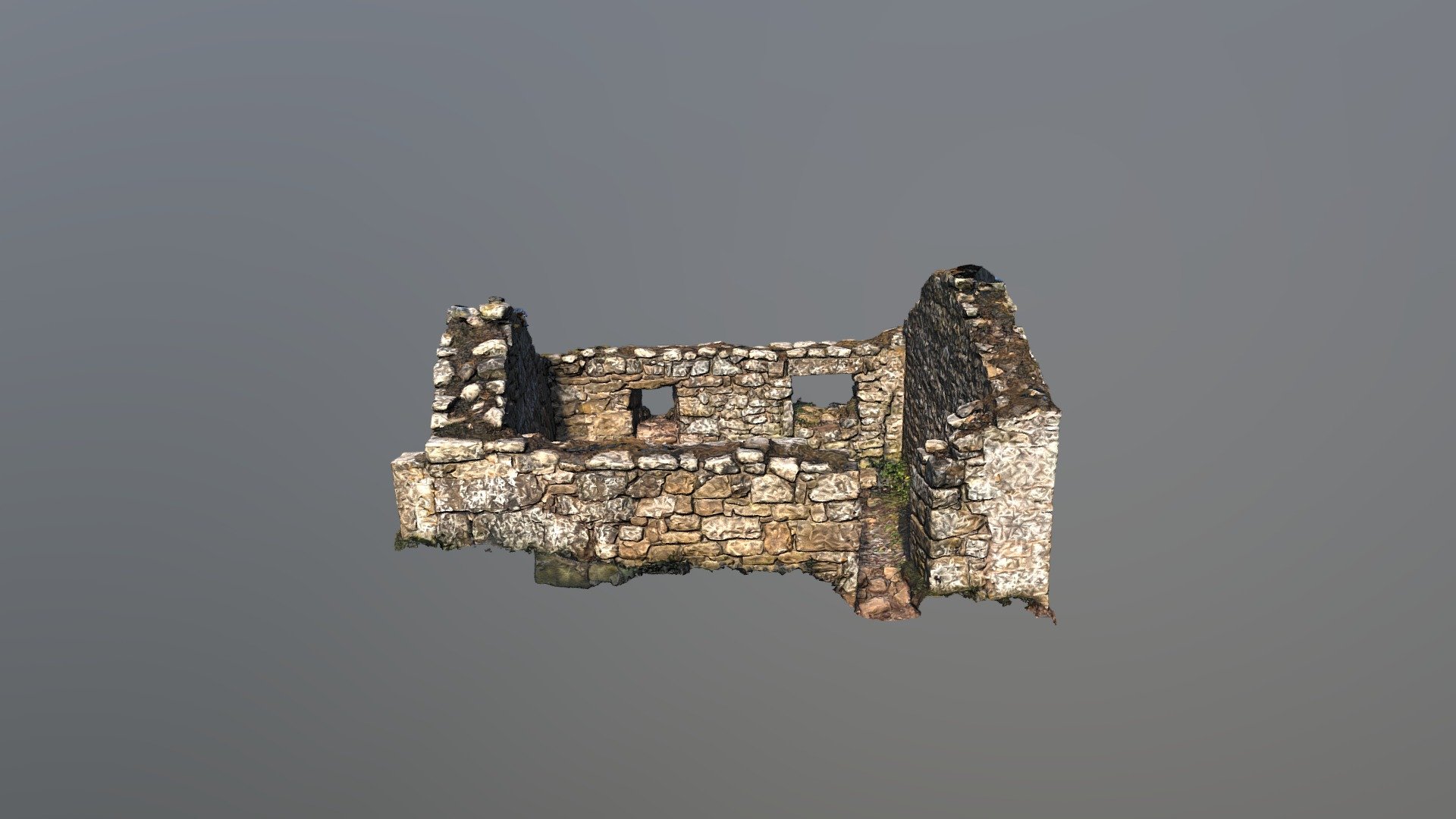 St Helens Oratory, Cape Cornwall, UK - 3D model by mosbond [8ec620a ...