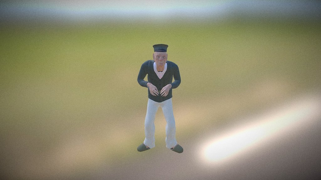 Old Man Idle - Download Free 3D model by Jamie (@jamie.piggott ...