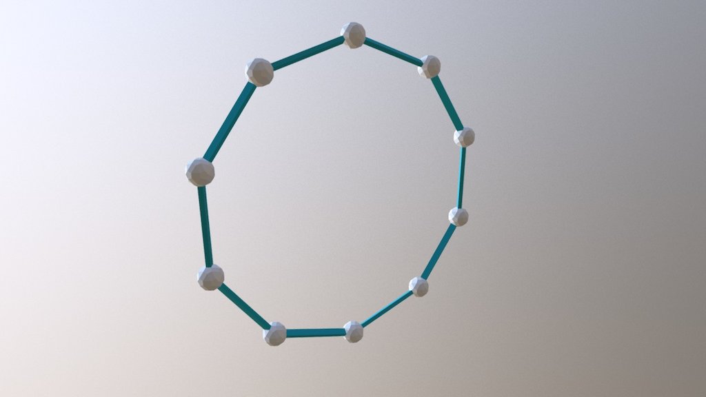 10 10 1 Decagon - 3D model by Zometool [8ec96af] - Sketchfab