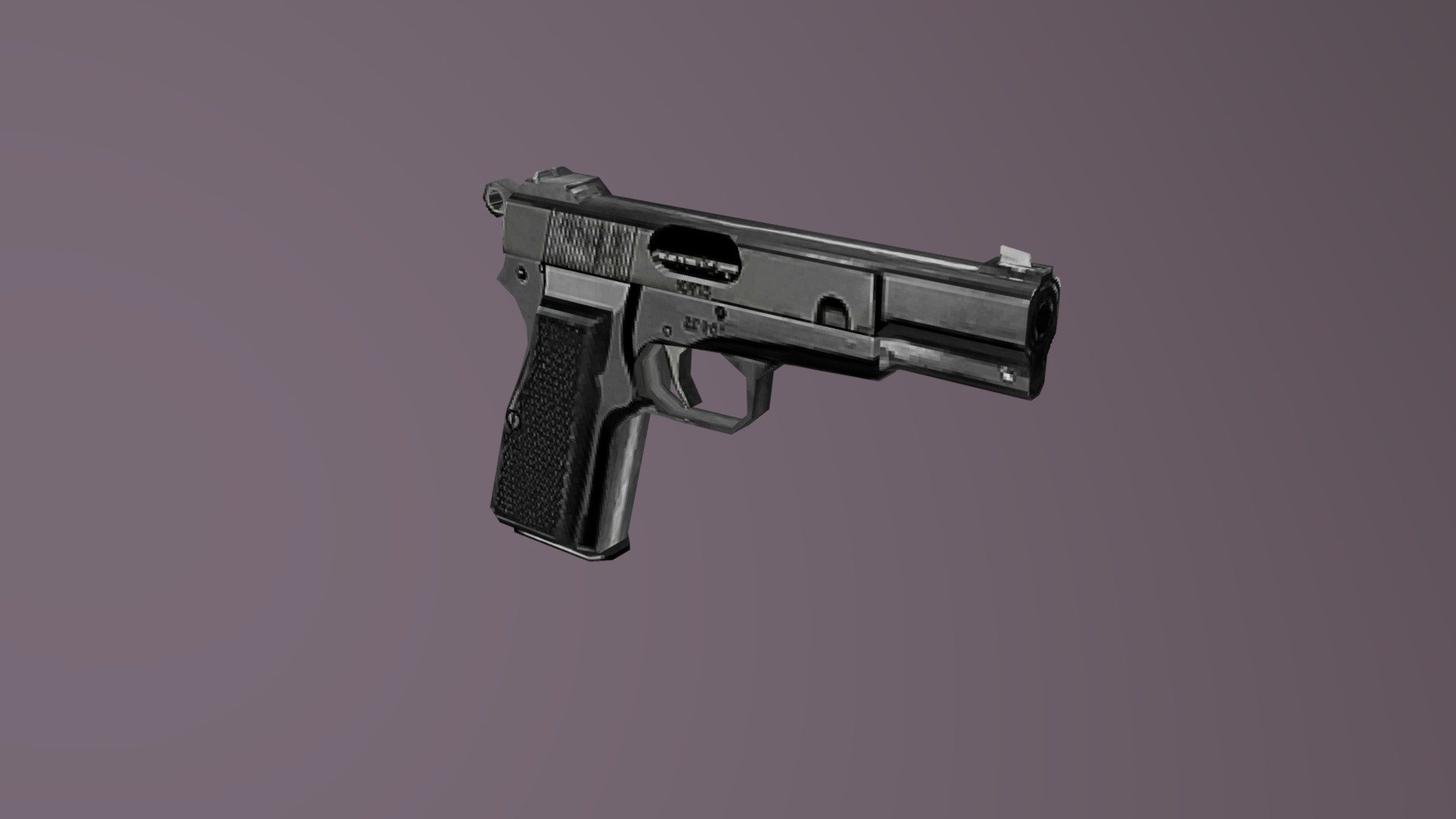 [MAXIMUM ACTION MOD] Browning Hi-Power GP35 - Download Free 3D model by ...