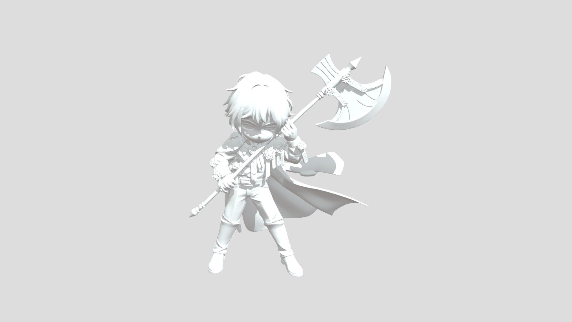 Warrior's Resolve - Download Free 3D model by fowlesgeorge [8eca7ee ...