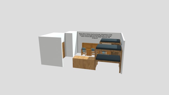 Dorm 3D models - Sketchfab