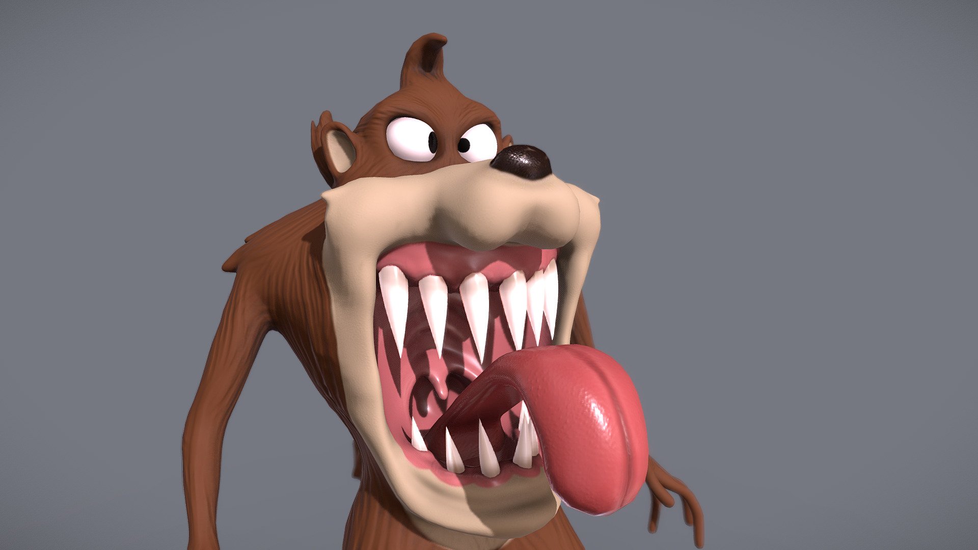 Tasmanian devil - 3D model by Uimpi [8ecb6c6] - Sketchfab