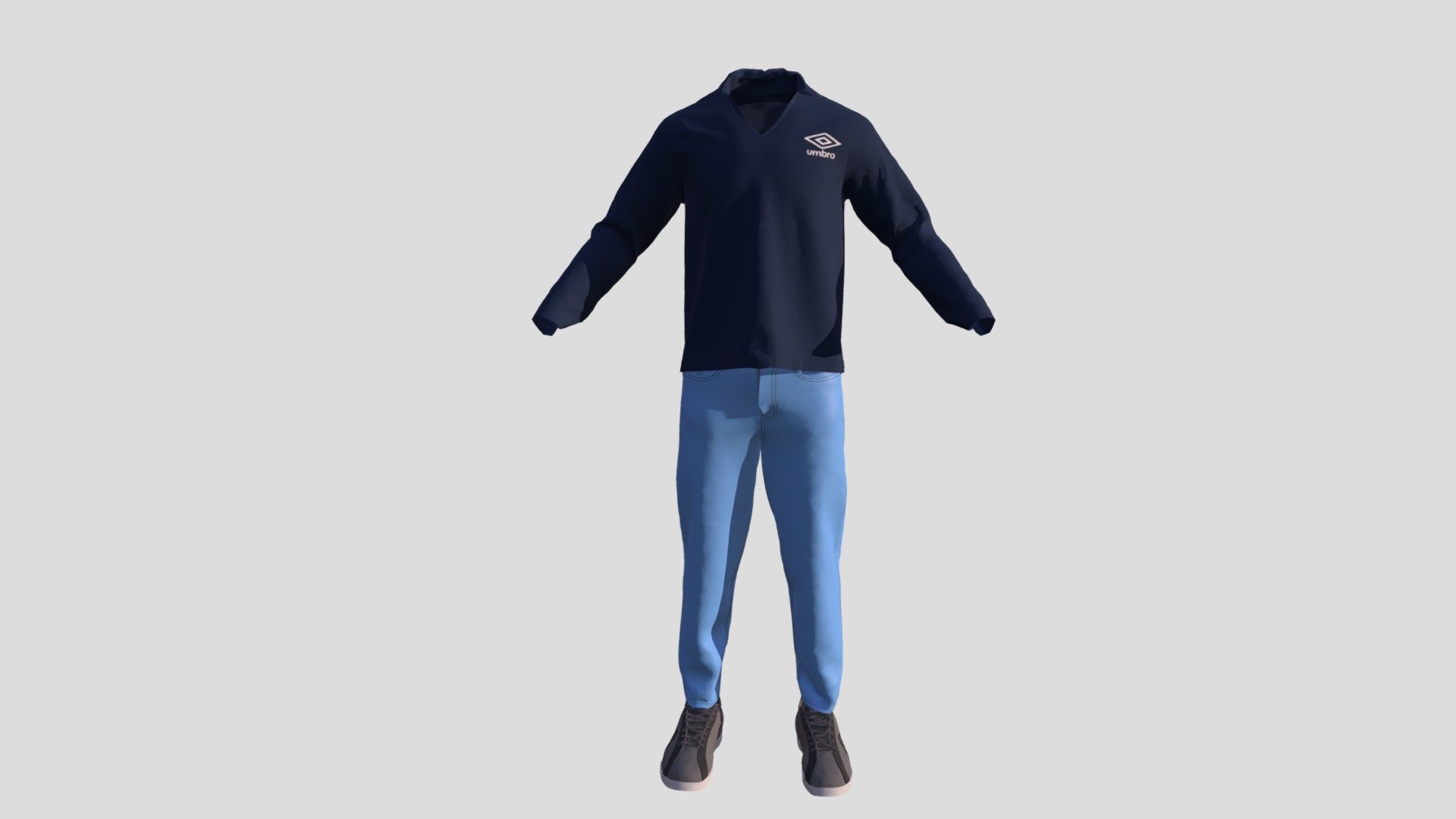 UMBRO IMPACT (LOOK02) - 3D model by raffaeleloconsole07 [8ecbb09 ...