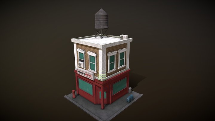 Cafe 3D models - Sketchfab