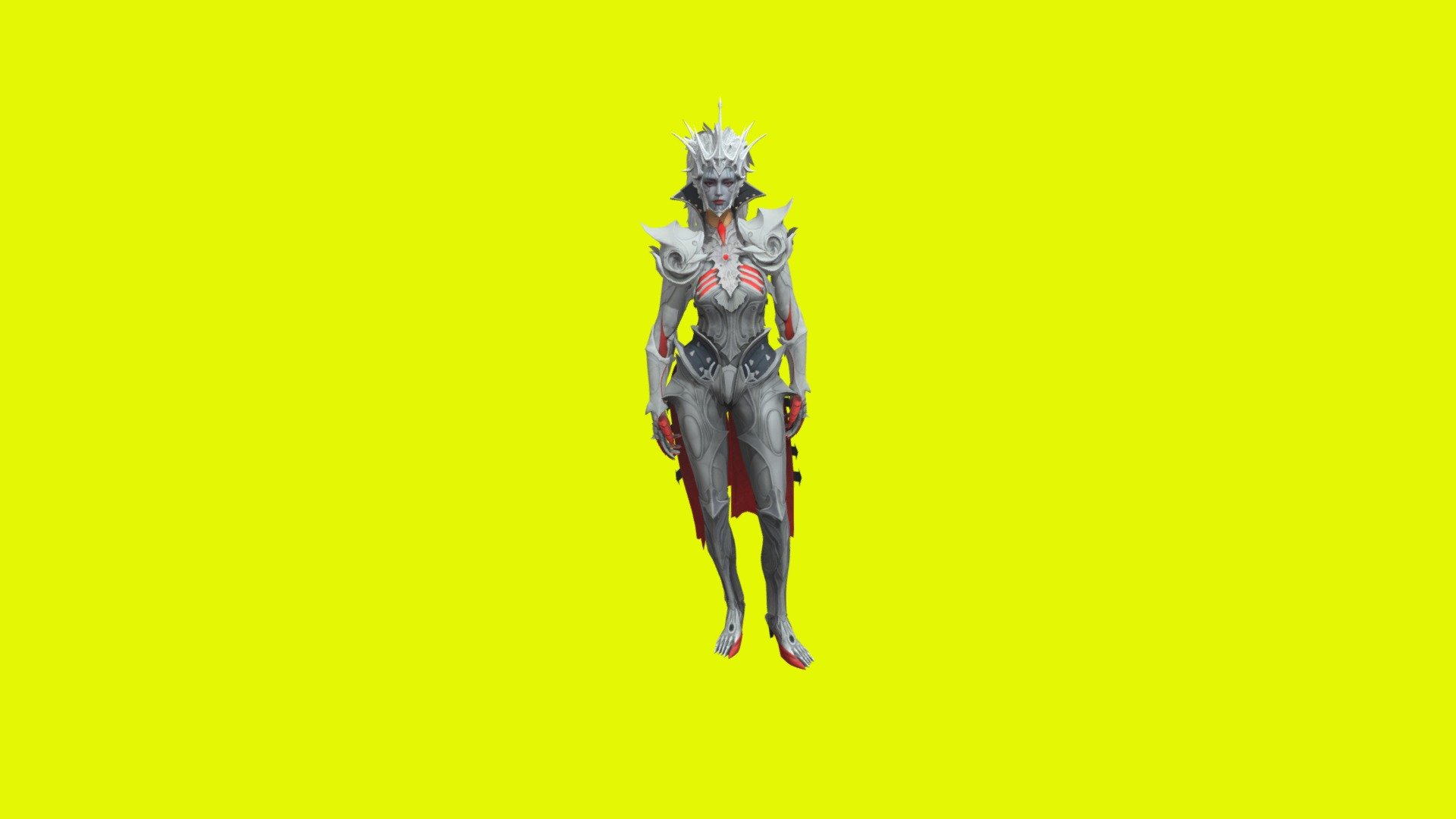 Stygian Liege X-Suit Female Angry animation - Download Free 3D model by ...