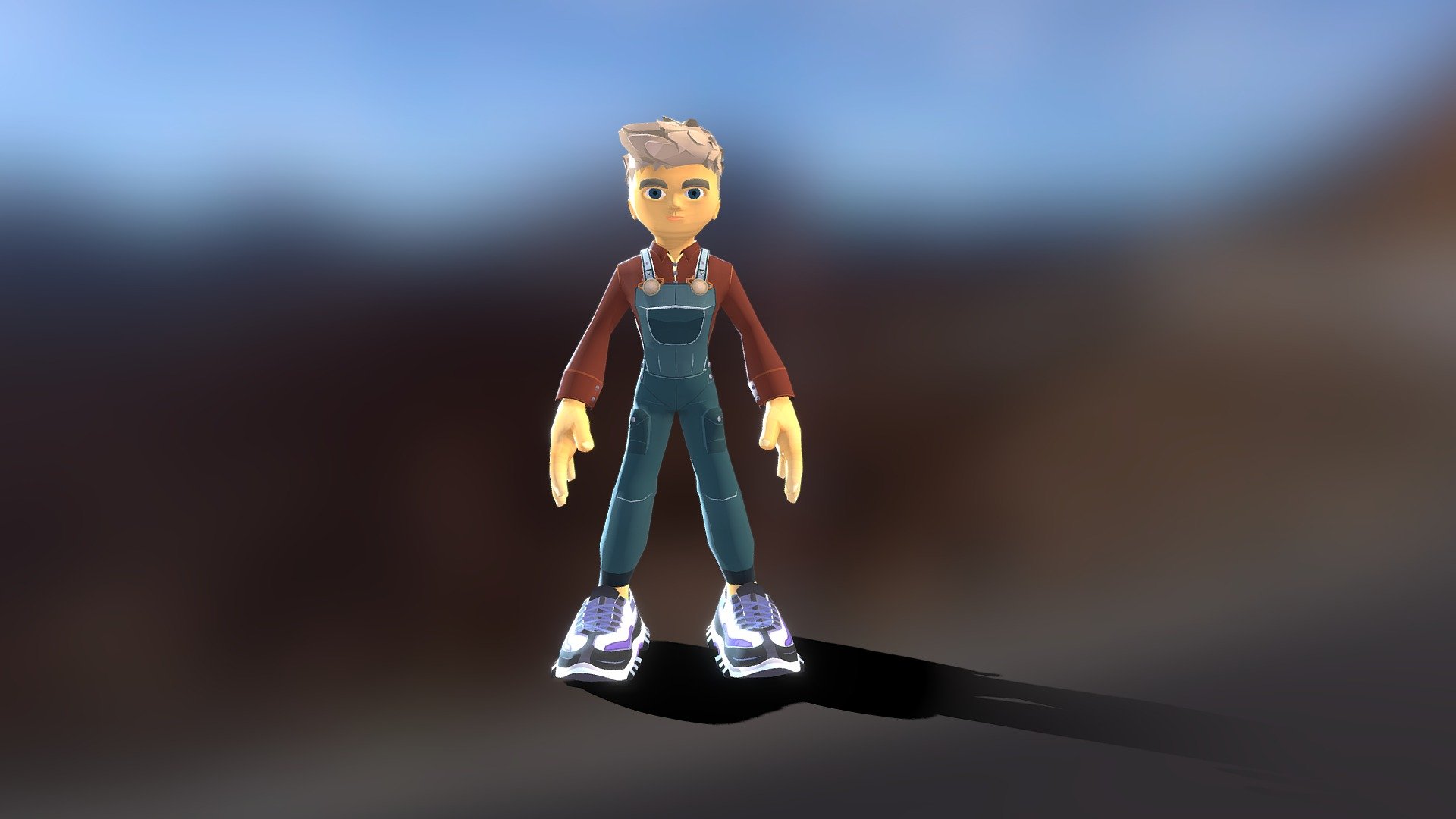 Marvin game-ready character. - 3D model by Alekv [8ecdf56] - Sketchfab