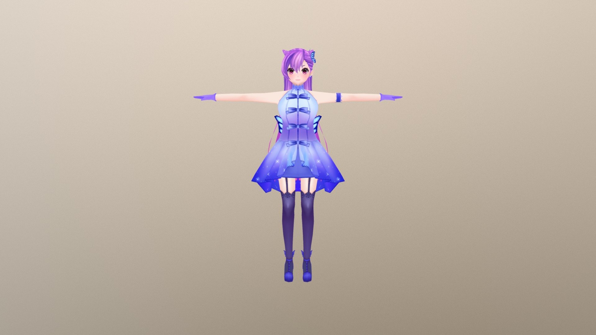 Girl2 4 - 3D model by thebome [8ecefd5] - Sketchfab