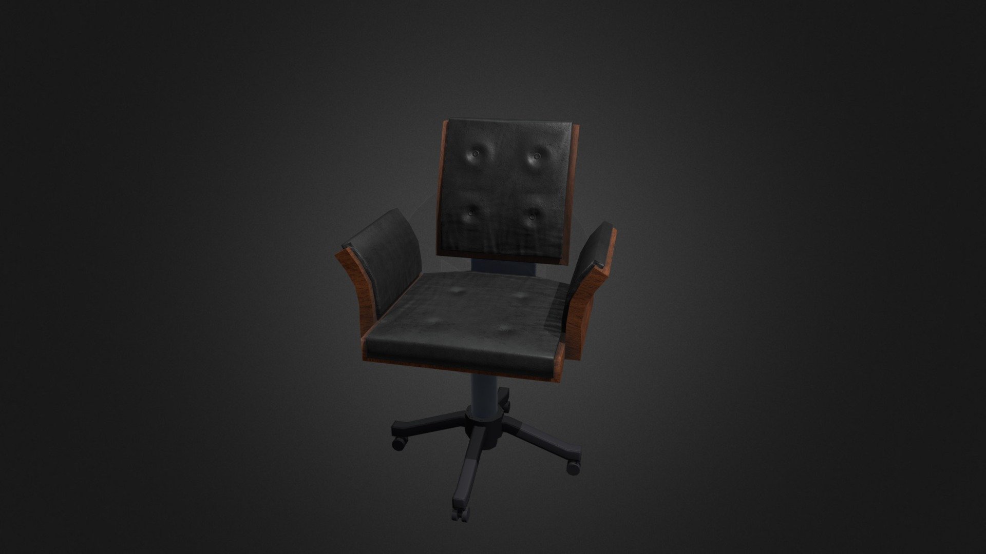Desk chair - 3D model by MDonker [8ed0a83] - Sketchfab
