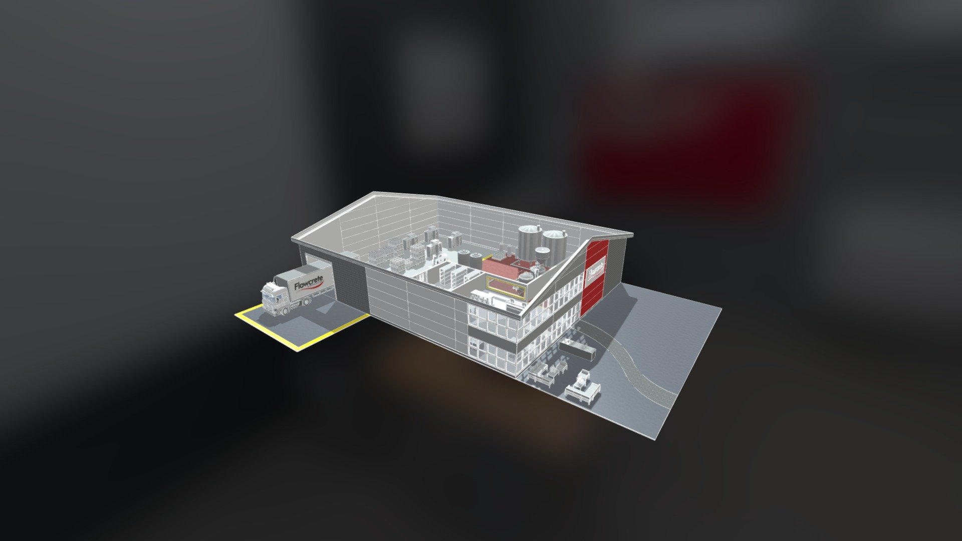 [Australia] Interactive 3D Model - Brewery - 3D model by Flowcrete ...