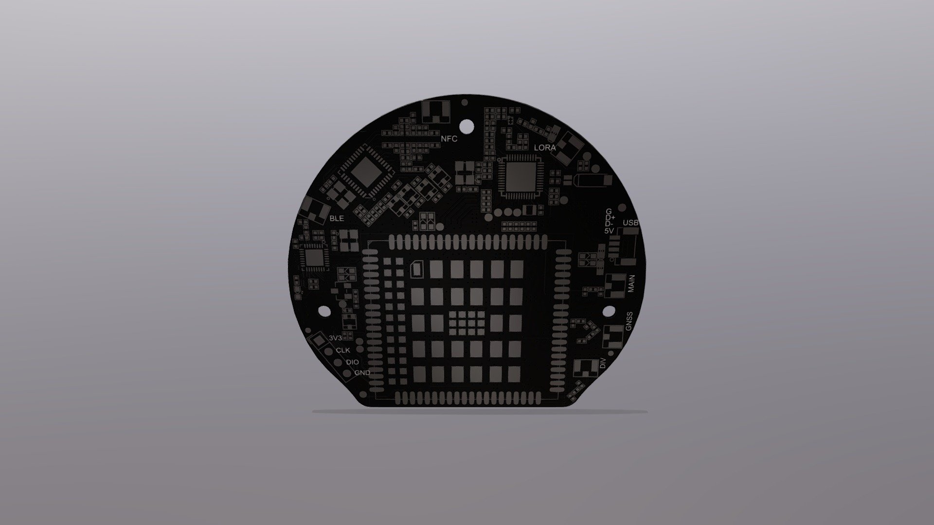 PCB_HUB - 3D model by JELI JIANG (@jelijiang) [8ed2972] - Sketchfab