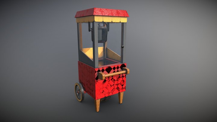 Popcorn 3D models - Sketchfab