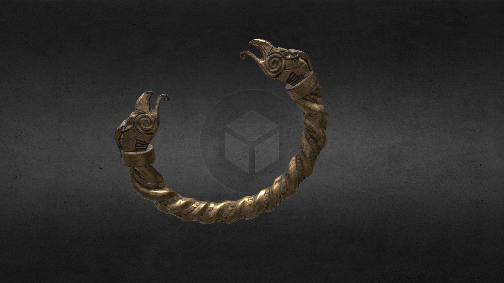 Ragnar viking armring - 3D model by TannerVanBurton [8ed4e78] - Sketchfab