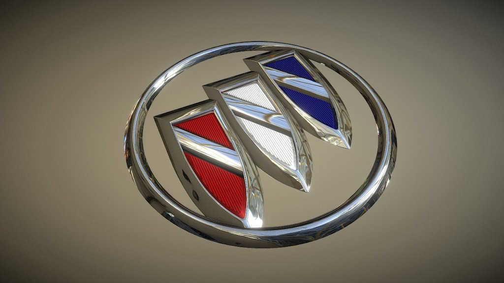 Buick emblem - 3D model by Michael Cipponeri (@michael.cipp) [8ed4f8c ...
