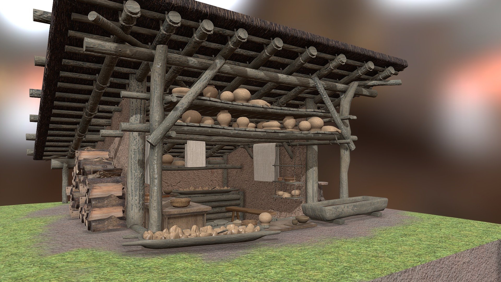 Pottery workshop - 3D model by visualdimension [8ed5629] - Sketchfab