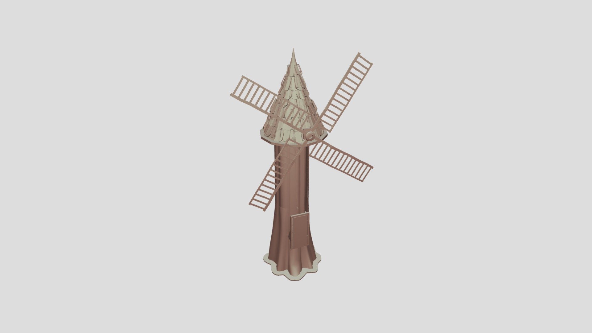 Tree Mill Animated - Download Free 3D model by enesaras (@boss97fb ...