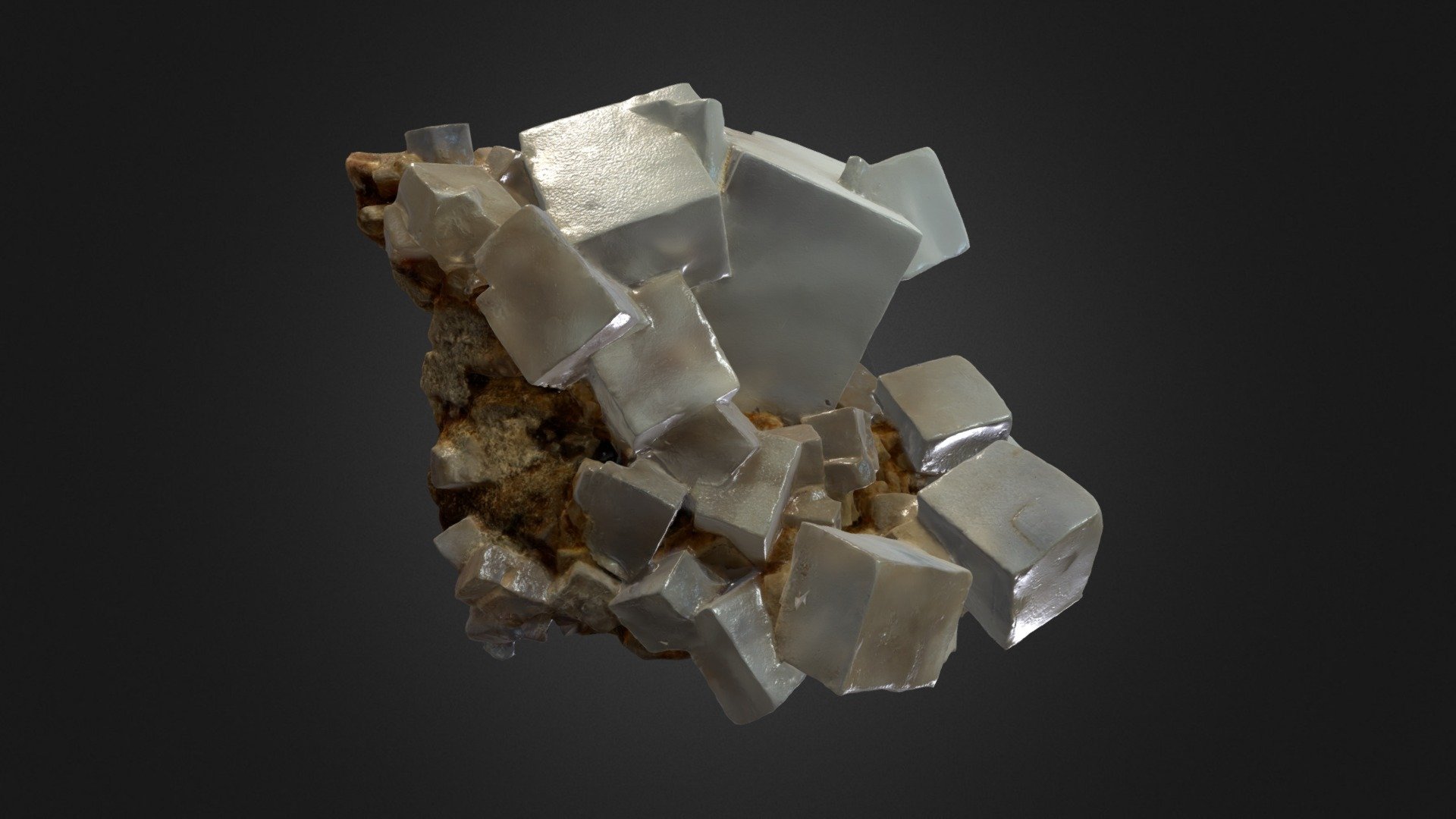 Halite Crystal - Buy Royalty Free 3D model by Sikozu [8ed7e85 ...