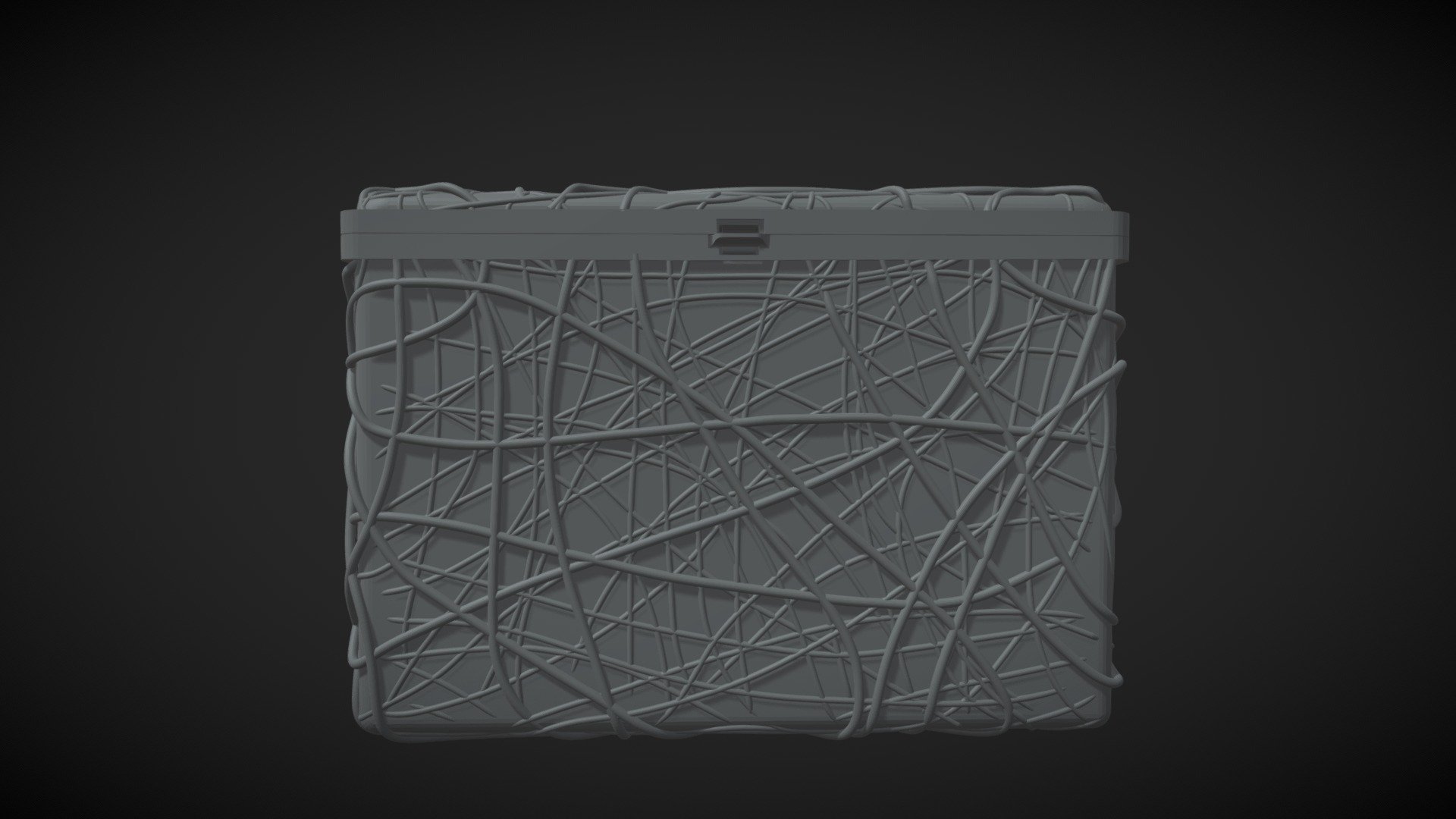 3D printed clutch bag - 3D model by emina.cehajic [8ed7f0a] - Sketchfab