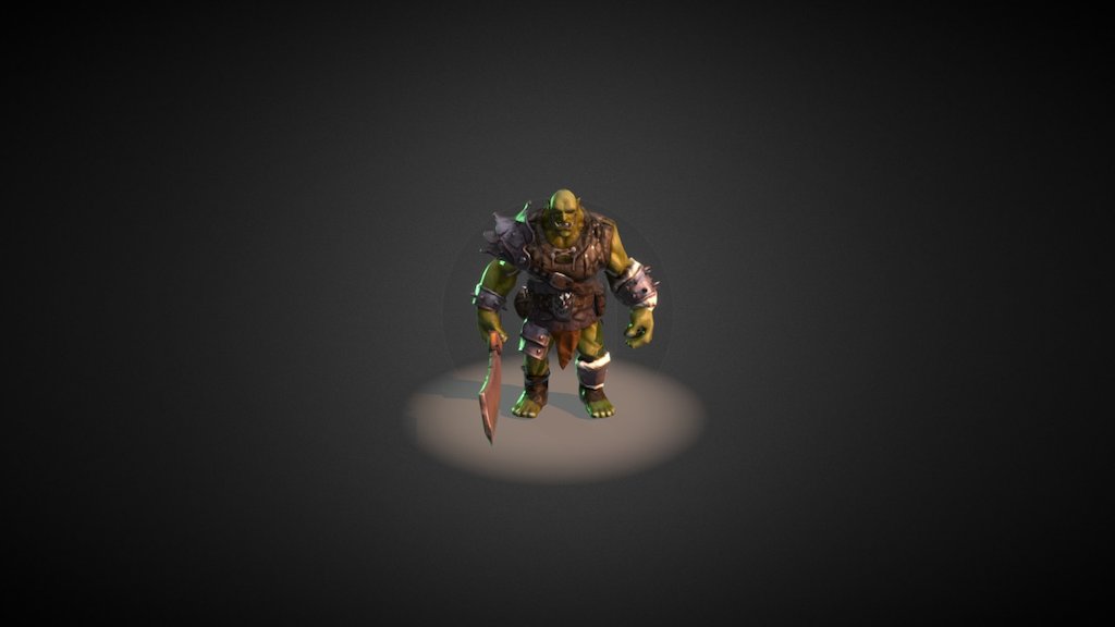 Orc - 3D model by Konstantin Anisimow (@fearan) [8ed845b] - Sketchfab