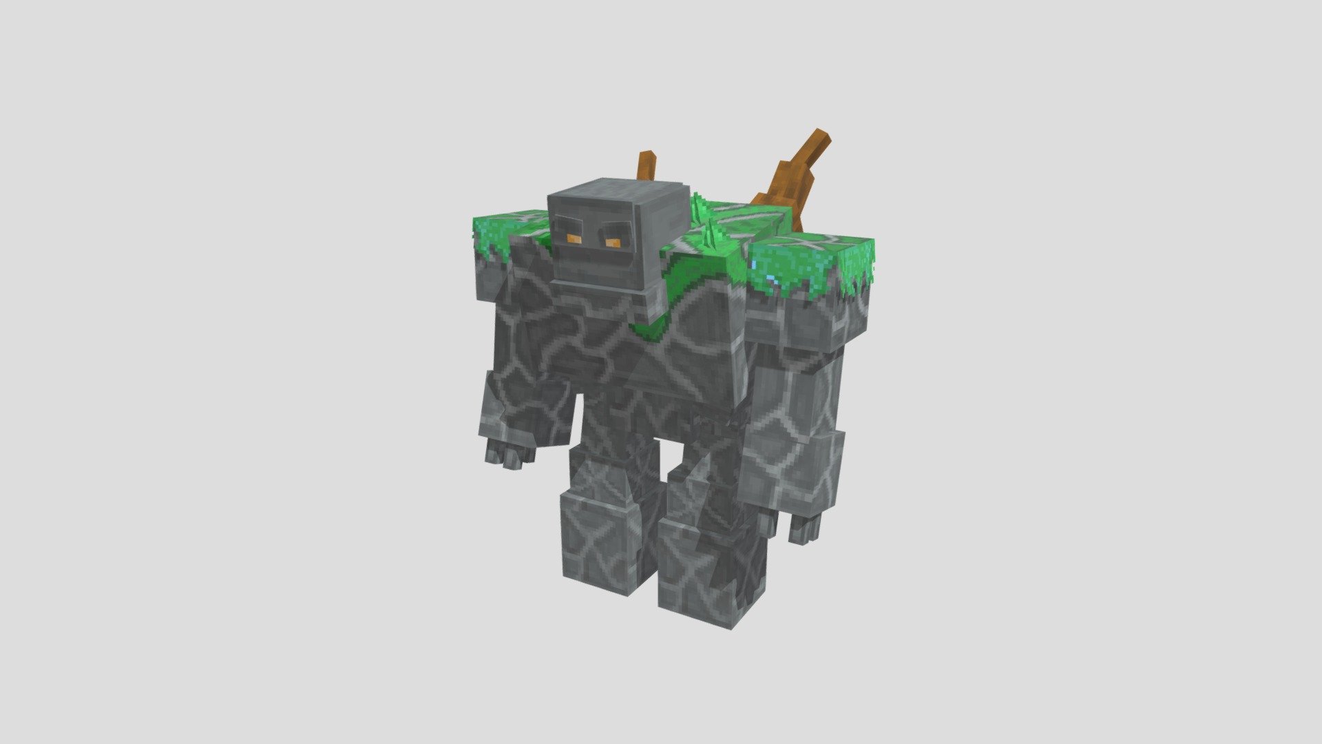 Stone golem - 3D model by raydex007 [8ed9f50] - Sketchfab