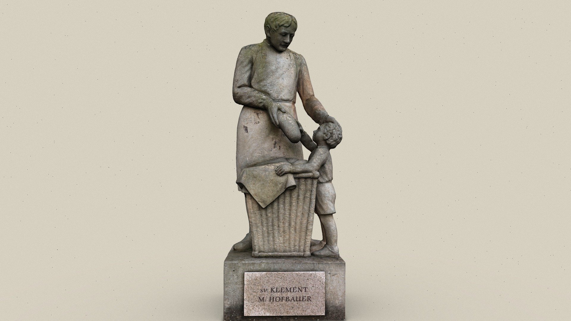 Hl. Klemens Maria Hofbauer - Download Free 3D model by noe-3d.at (@www ...