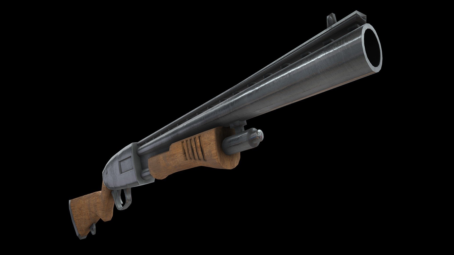 Fortnite Pump Shotgun - Download Free 3D model by kristanvanleeuwen [8eda2d9] - Sketchfab