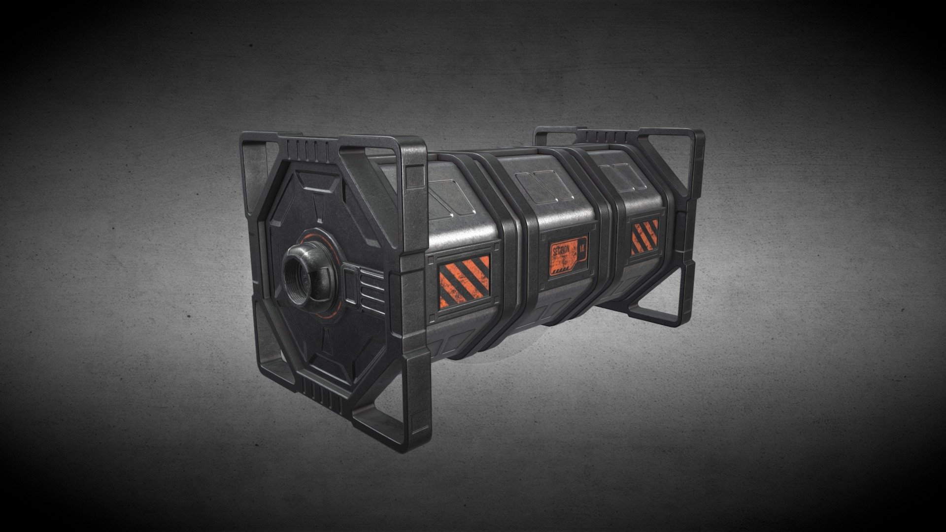 Sci-Fi Crate - Download Free 3D model by Zubastka [8eda583] - Sketchfab