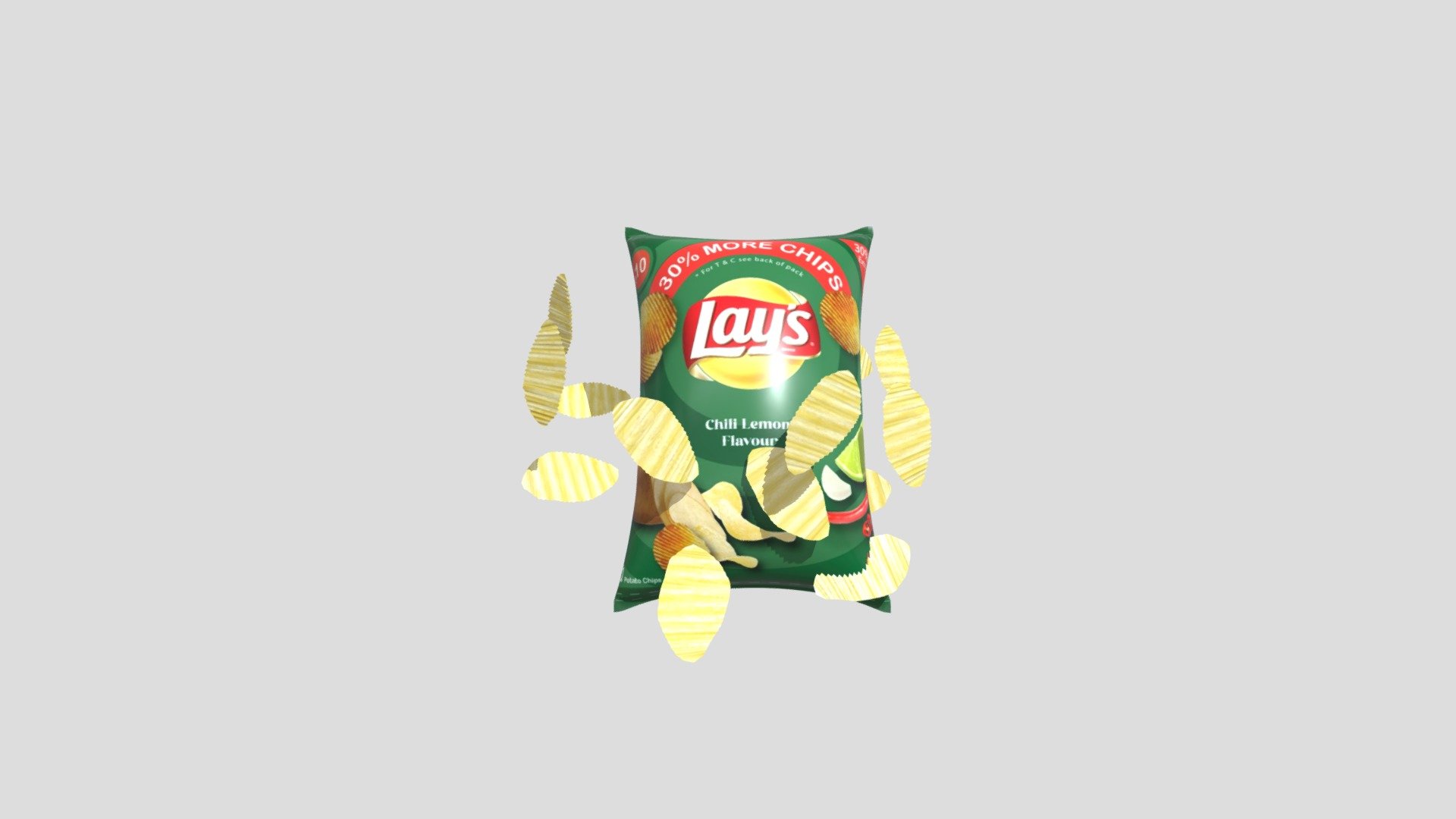 Lays – 3D Model - Download Free 3D model by Shubham Rawat ...