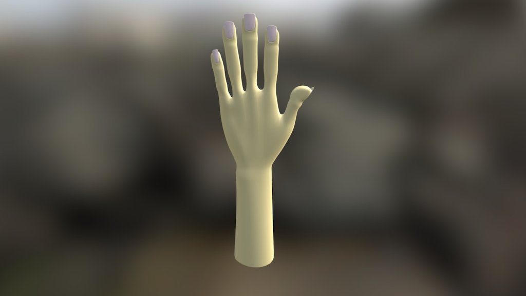 Hand - Download Free 3D model by NellyNoel [8edc9a2] - Sketchfab