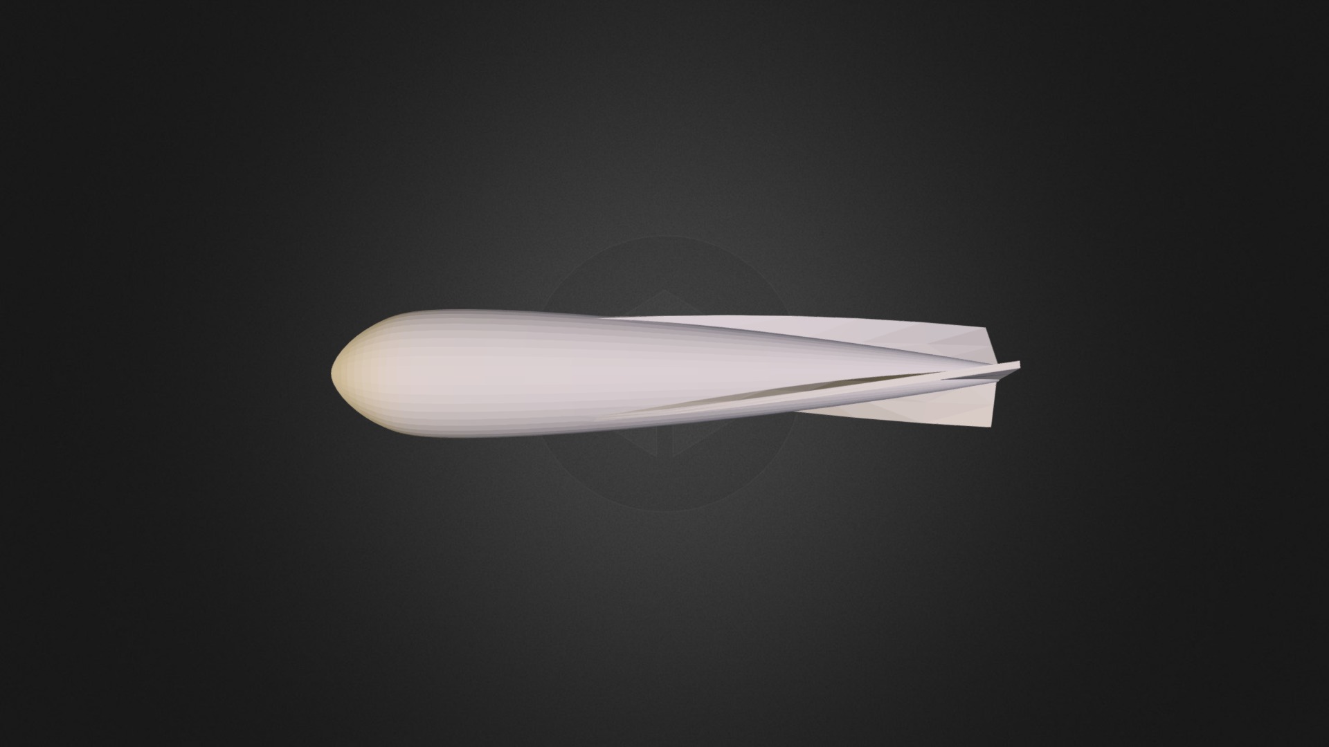 Torpedo With Curved Fins - 3D model by Falcon Robotics (@cadchaos ...