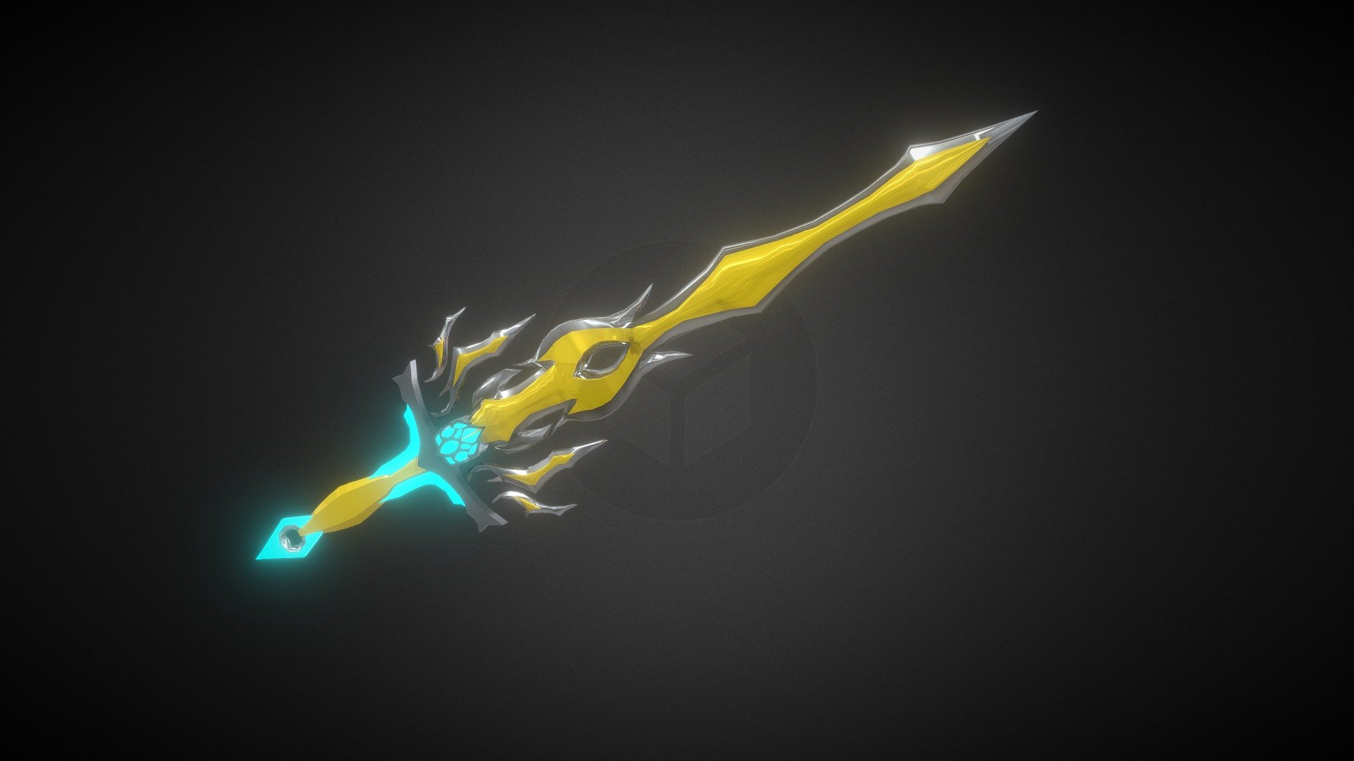 Magic sword - 3D model by angelmerkado [8edf405] - Sketchfab