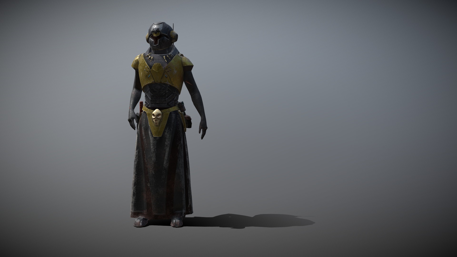 Sci-Fi Warlock - 3D model by CareCube [8edfea6] - Sketchfab