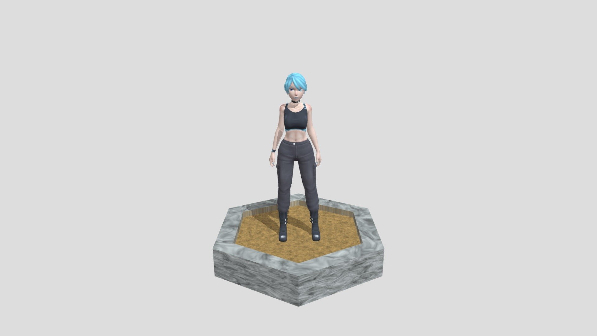 Anime Girl - 3D model by MrDon_Pepe [8ee010d] - Sketchfab