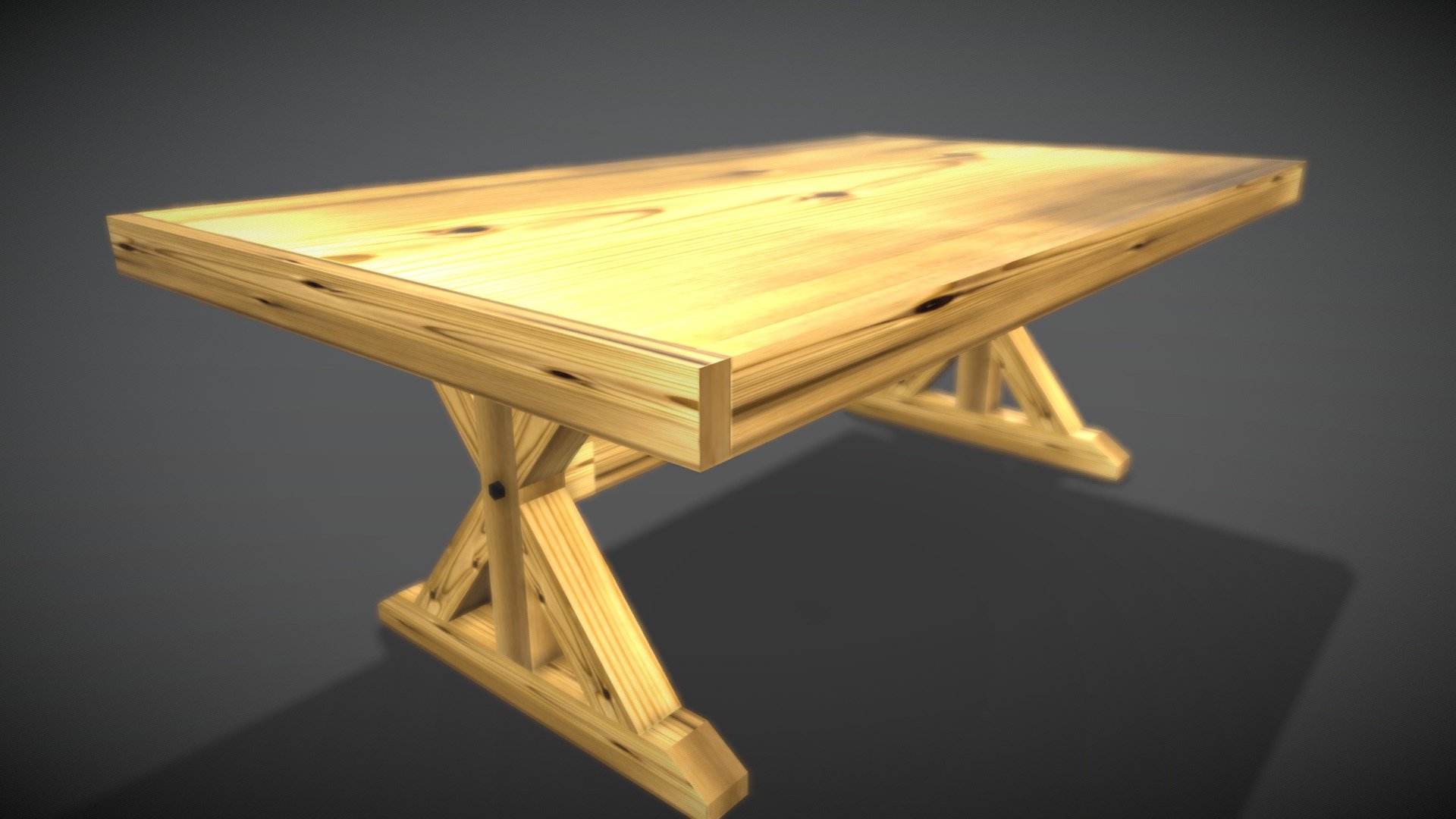 Dinning Table - Download Free 3D model by Snowism (@snowvy) [8ee0732 ...