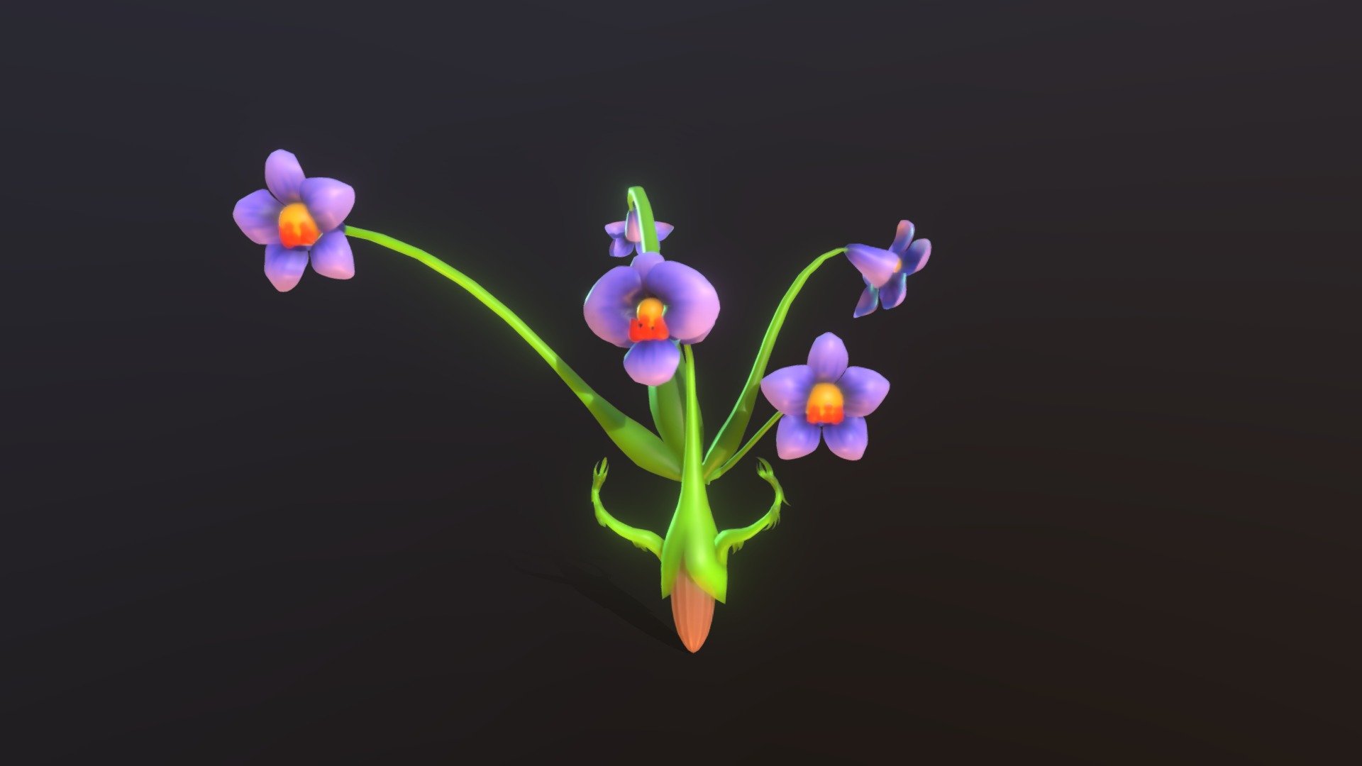 Flower Monster - 3D model by waimus [8ee179e] - Sketchfab