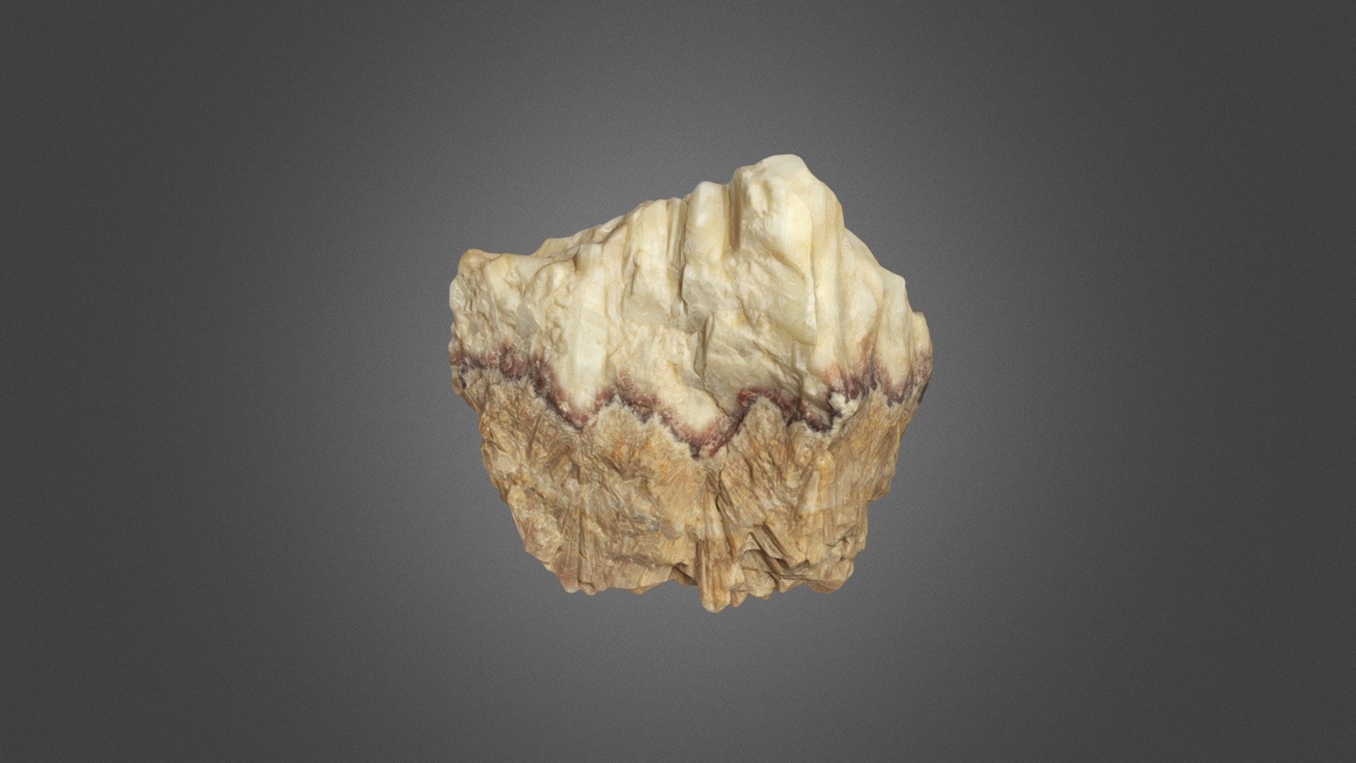 Model of a mineral stone - 3D model by dron.em [8ee2766] - Sketchfab