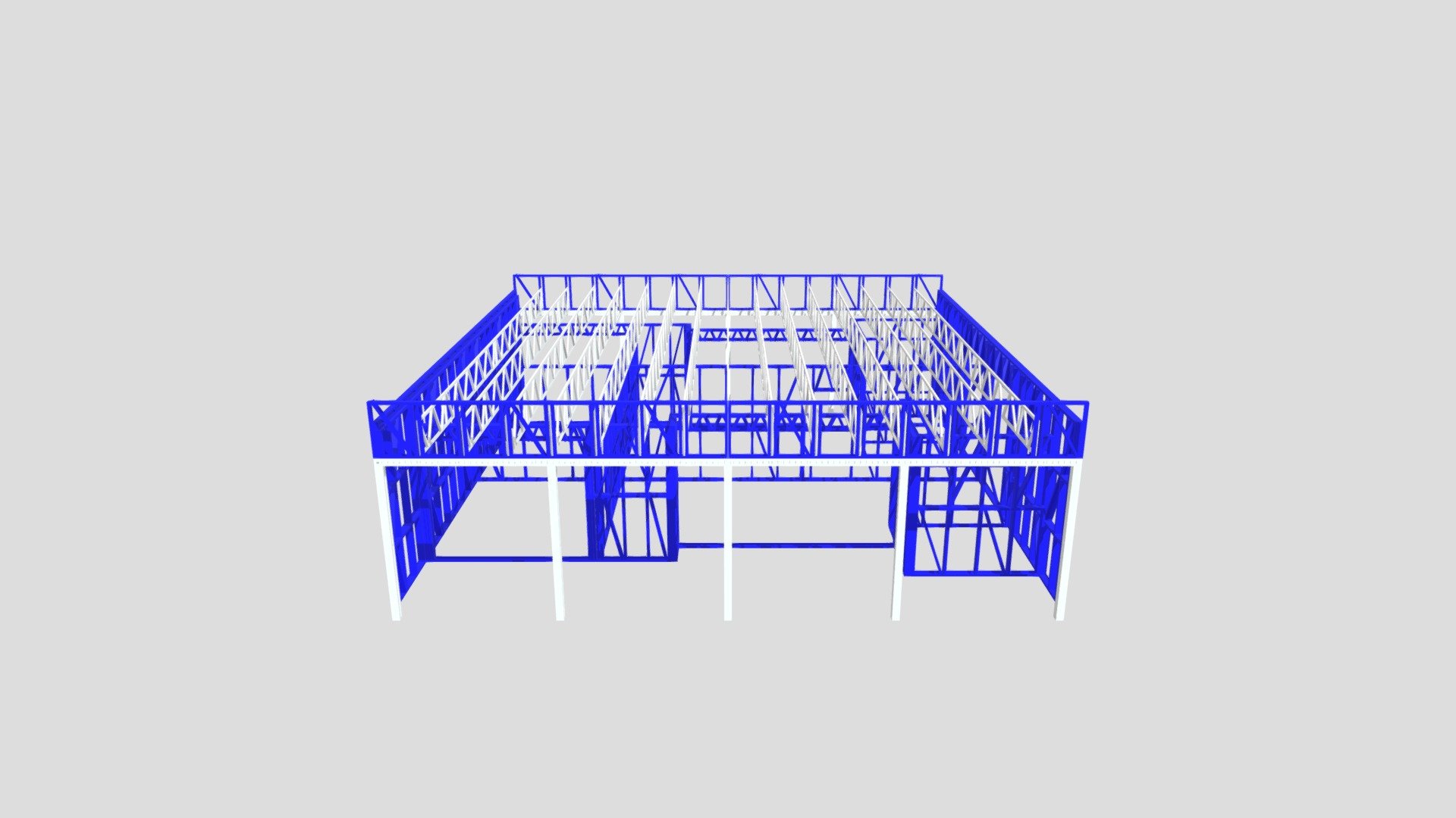 Modul Dom 12x12 - 3D model by NadegdaK [8ee4069] - Sketchfab