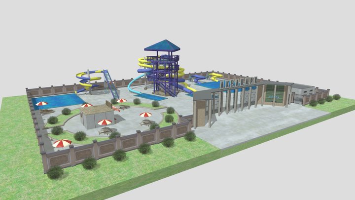 Waterpark 3D models - Sketchfab