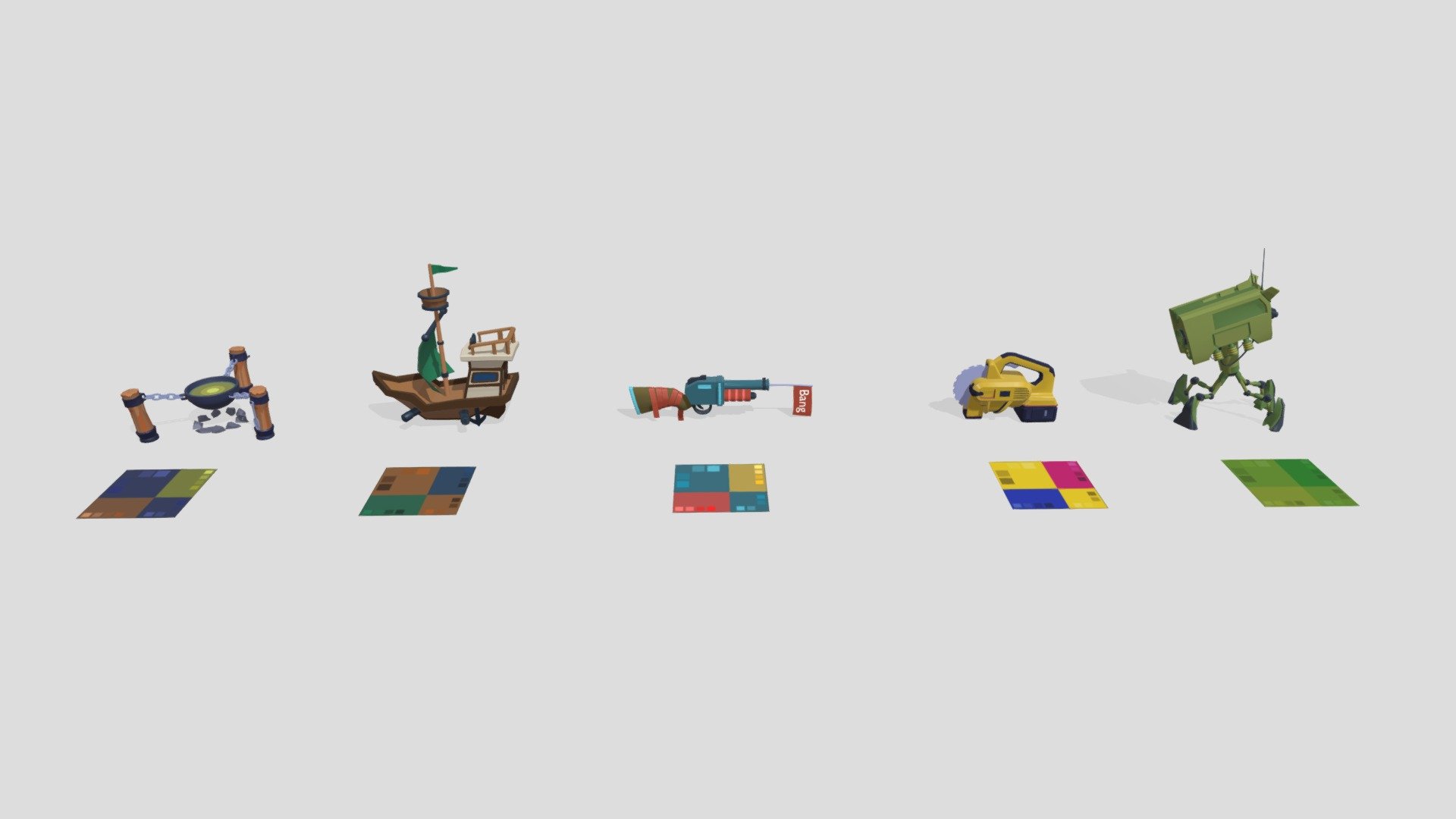 color 2 DZ - Download Free 3D model by aMaksimoff [8ee4ed1] - Sketchfab