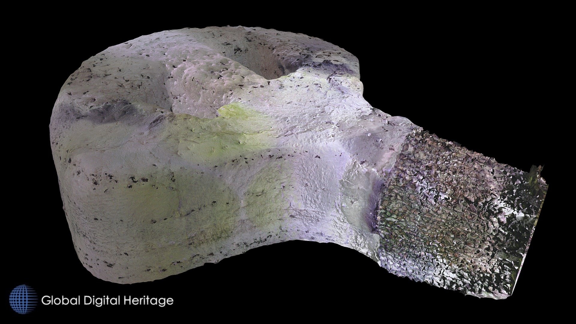 Grotte aux Piliers - Château de La Roche-Guyon - Download Free 3D model ...