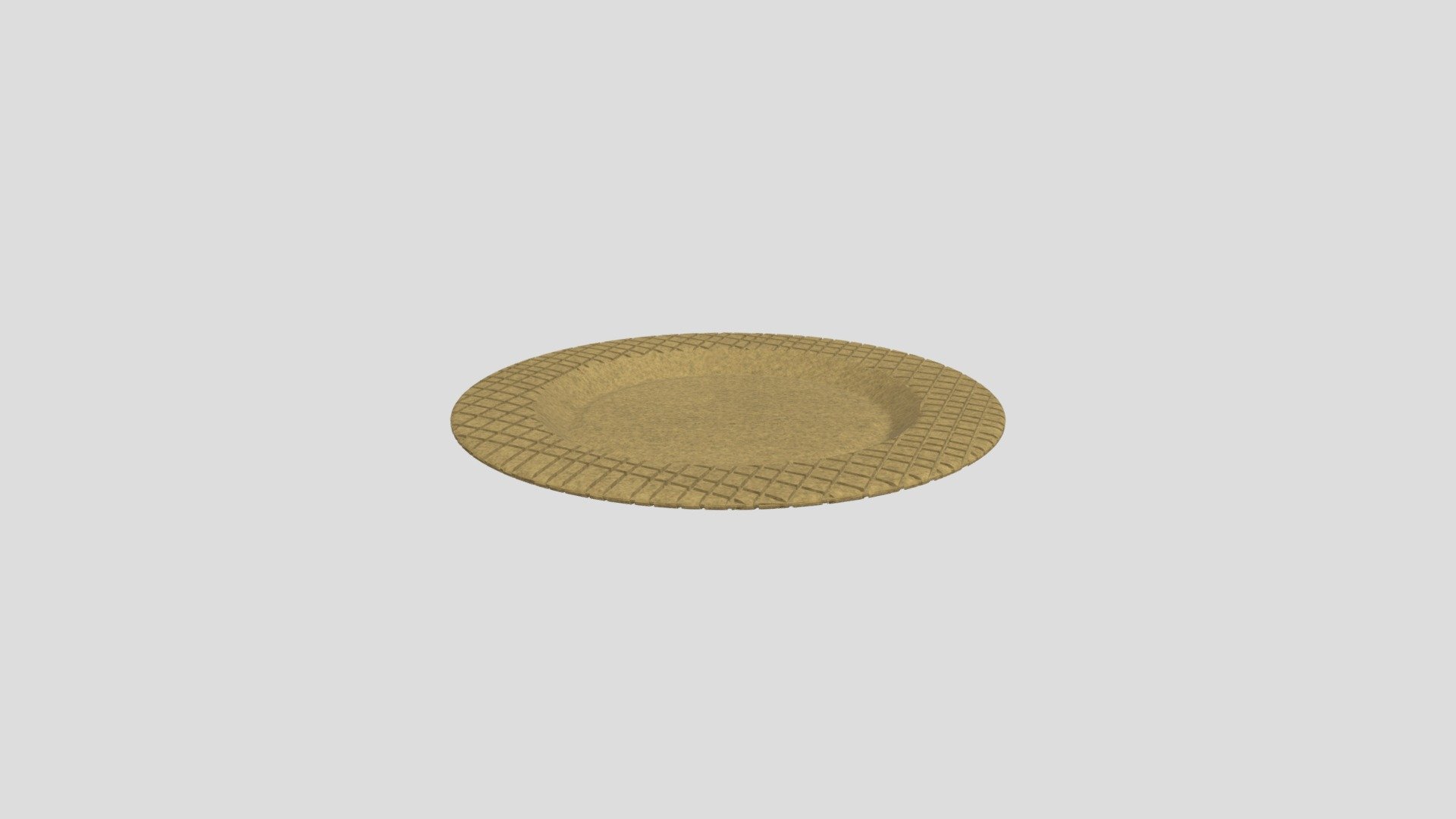 PaeprWare™ Paper Plate Render - 3D model by allanjonesdesigns [8eec0a3 ...
