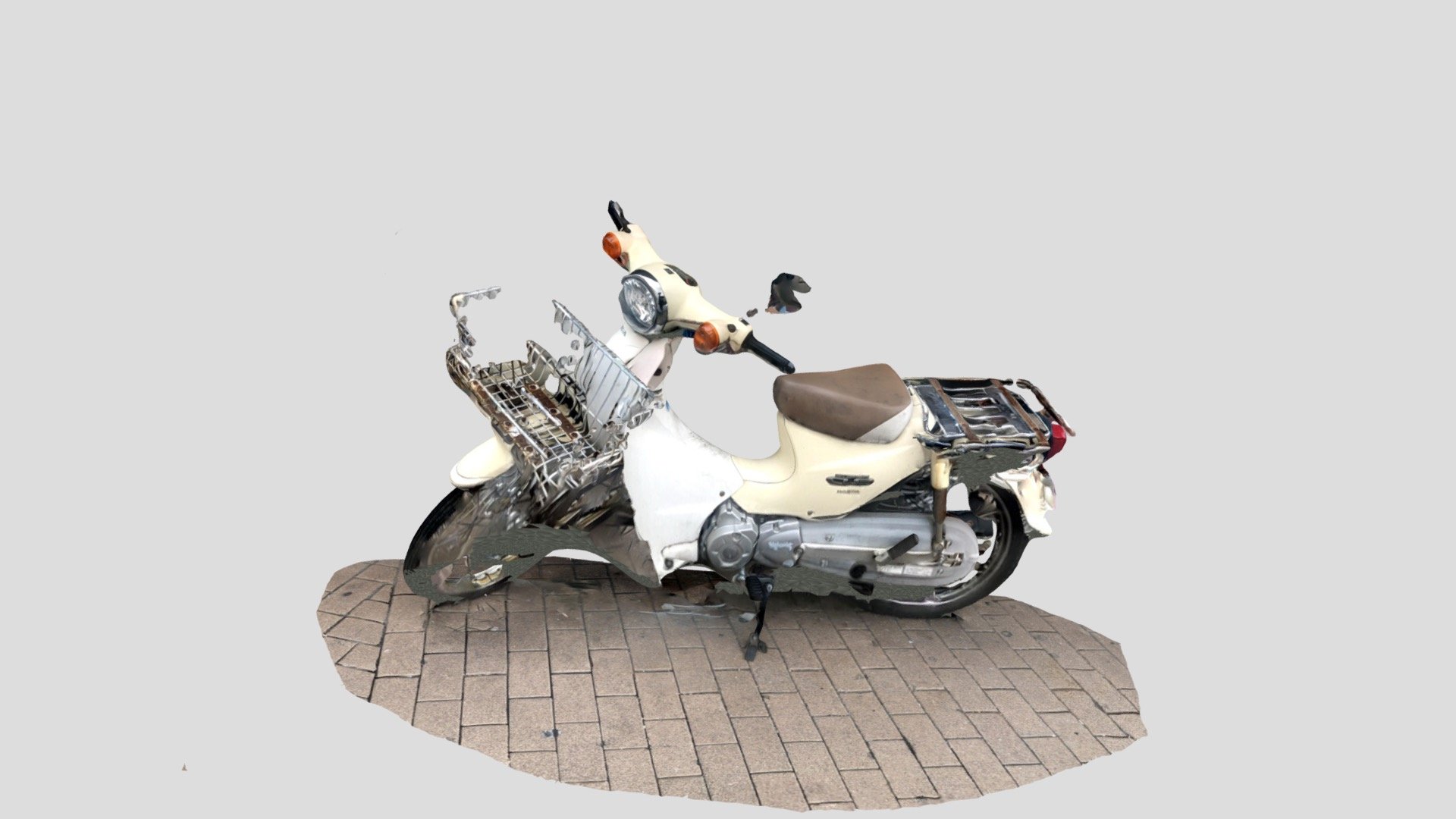 HONDA Super Cub - Download Free 3D model by Jingbari [8eec38e] - Sketchfab