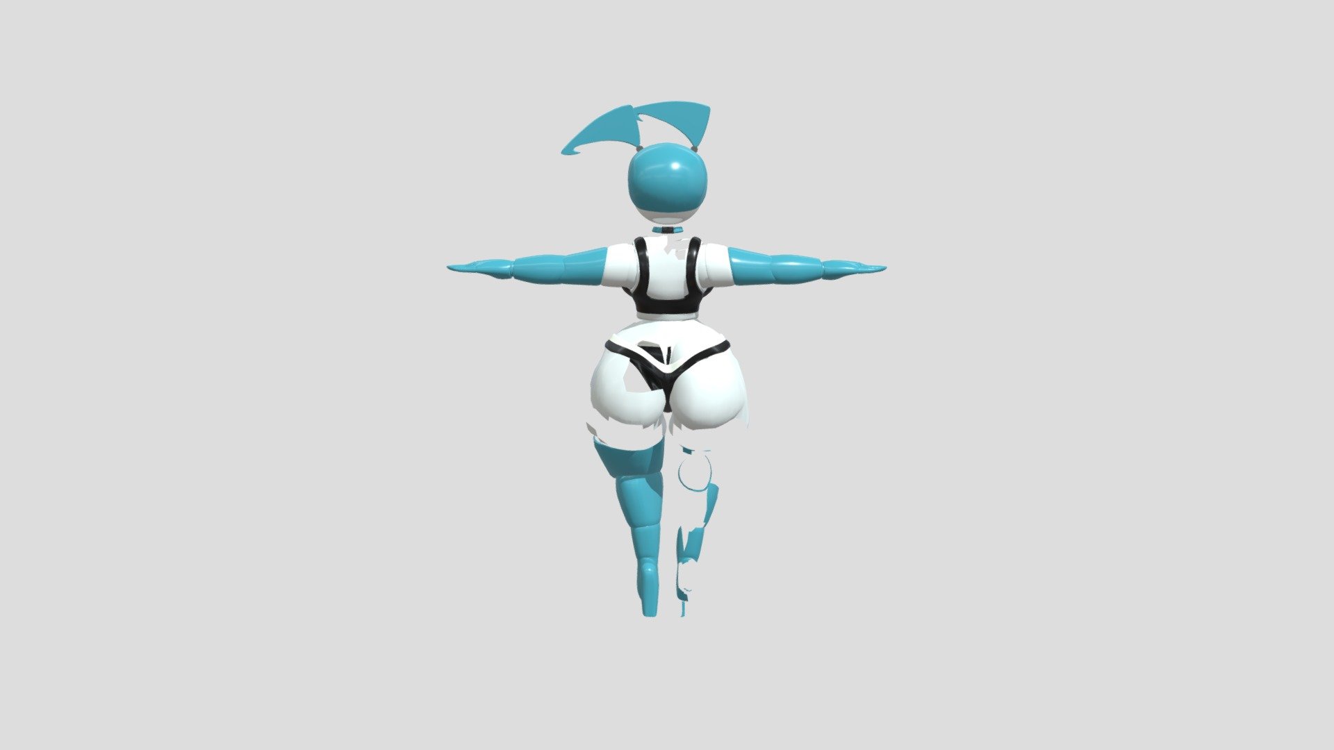 Jenny Robot By_curseofgood - Download Free 3D model by W9ATRID ...