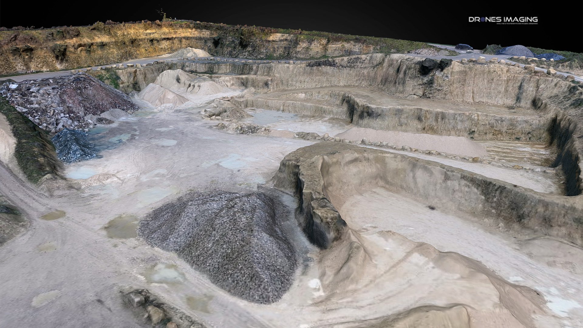 Mining industry - France - 3D model by Drones Imaging (@dronesimaging ...
