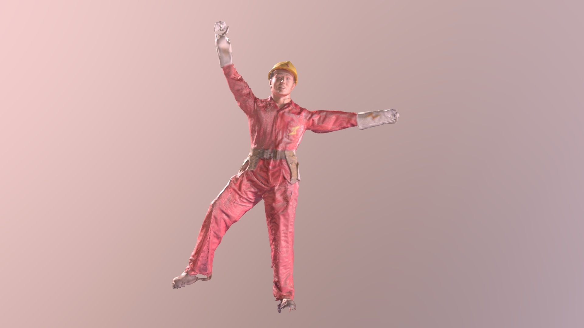 Electrocuted Man - Download Free 3D model by David Wigforss (@dwigfor ...