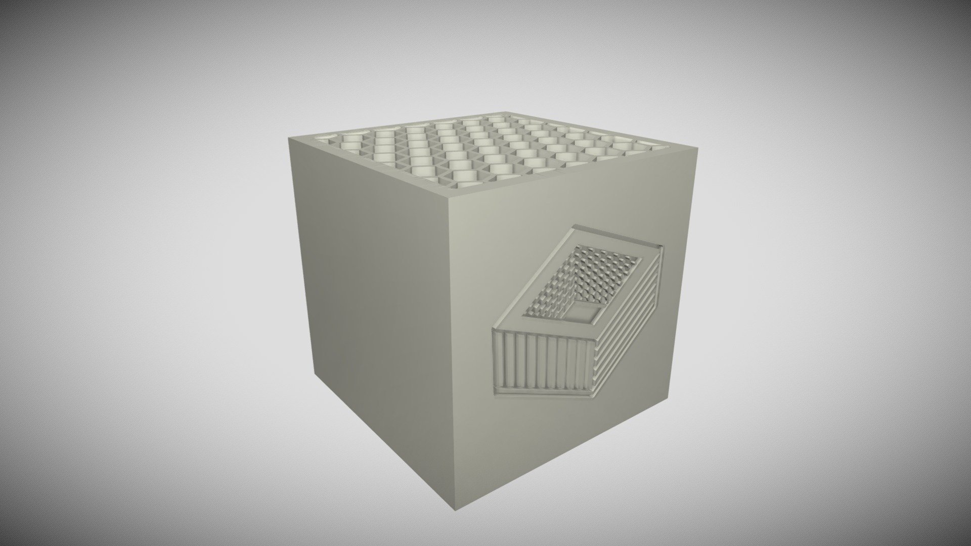 3cm Test Cube - 3D model by 3Production LLC [8ef3cec] - Sketchfab
