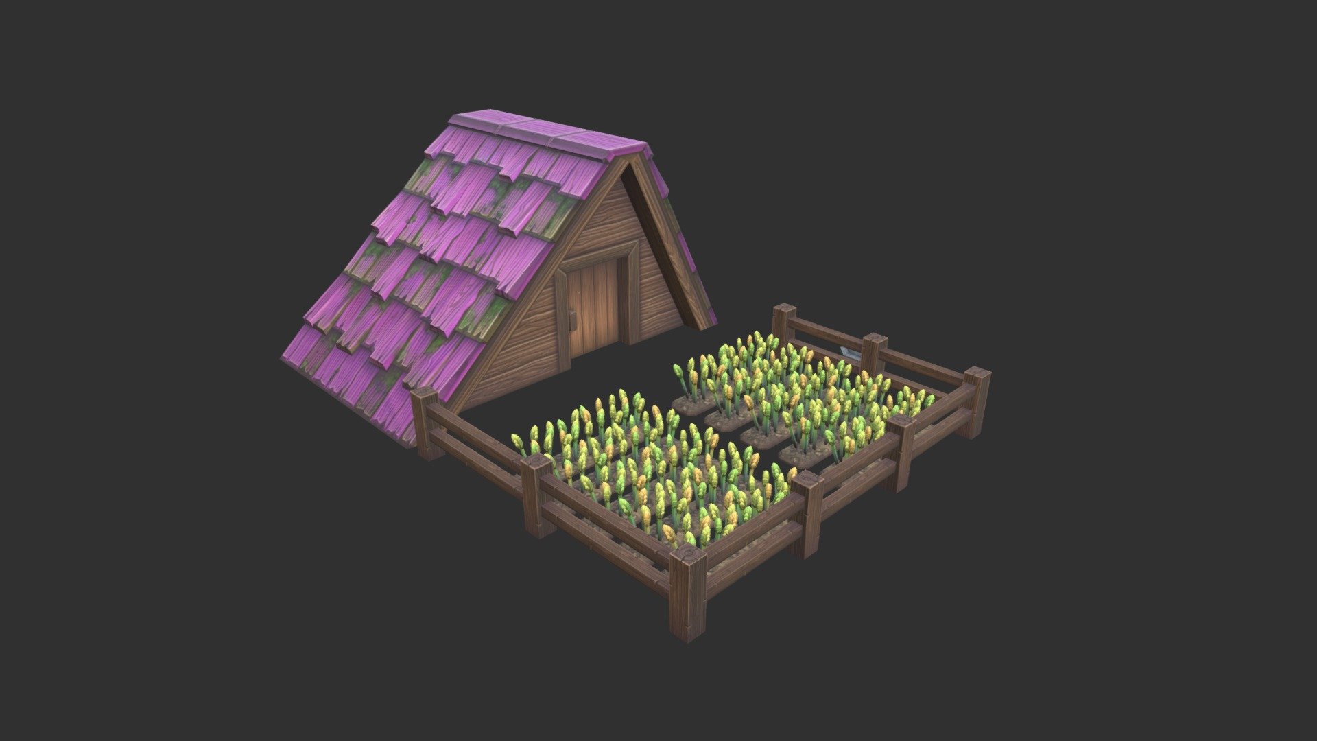 Farm_L1_Wheat - 3D model by Cuckooana [8ef3e23] - Sketchfab