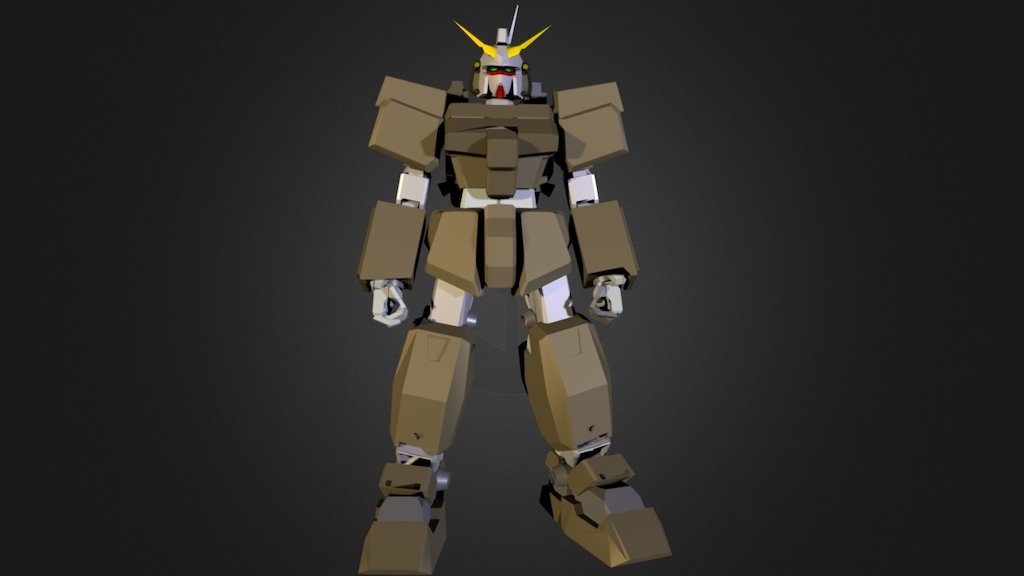 Armor Gundam - 3D model by krit yamsaso (กฤษณ์ แย้มสระโส) (@krit ...