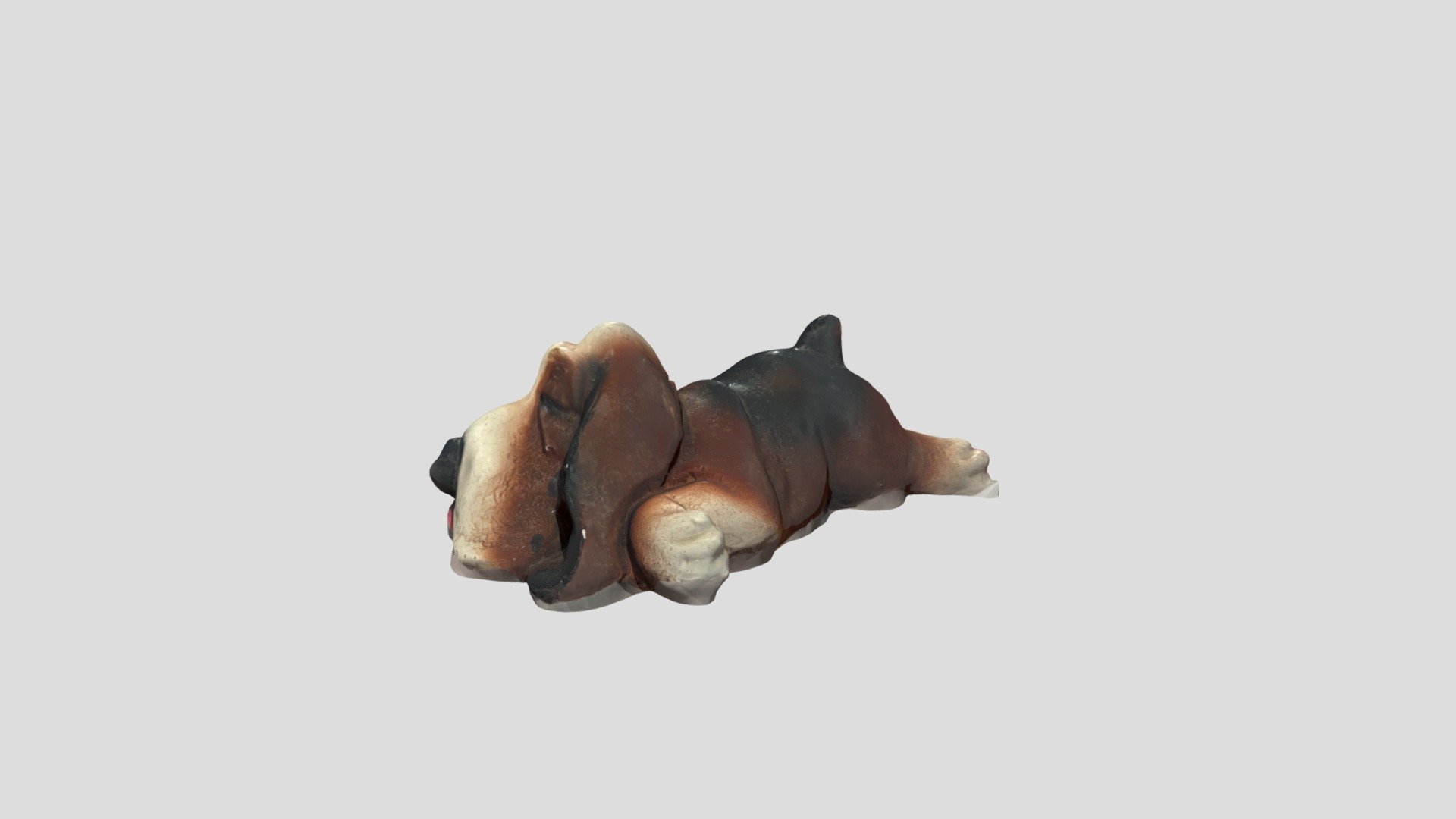 Basset Hound dog. - 3D model by Arturo Luna (@arturolunaa) [8ef532d ...